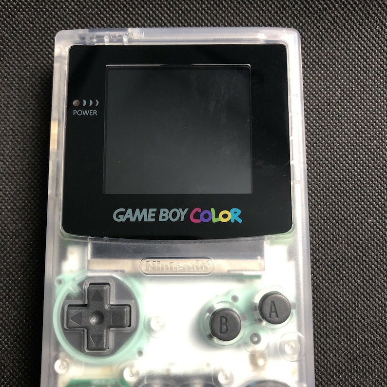 Console Gameboy Color Clear White Refurbished With IPS V2 - Etsy