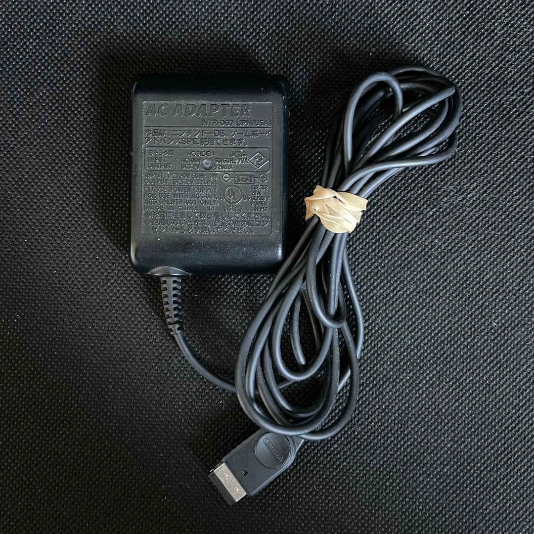 Nintendo Gameboy Advance Sp (NTR-002) Genuine OEM AC Adapter Charger ...