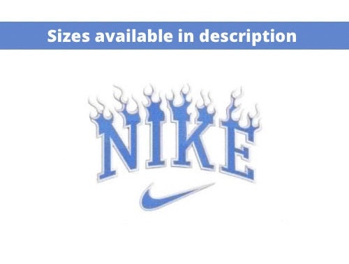 Nike logo font - Etsy France