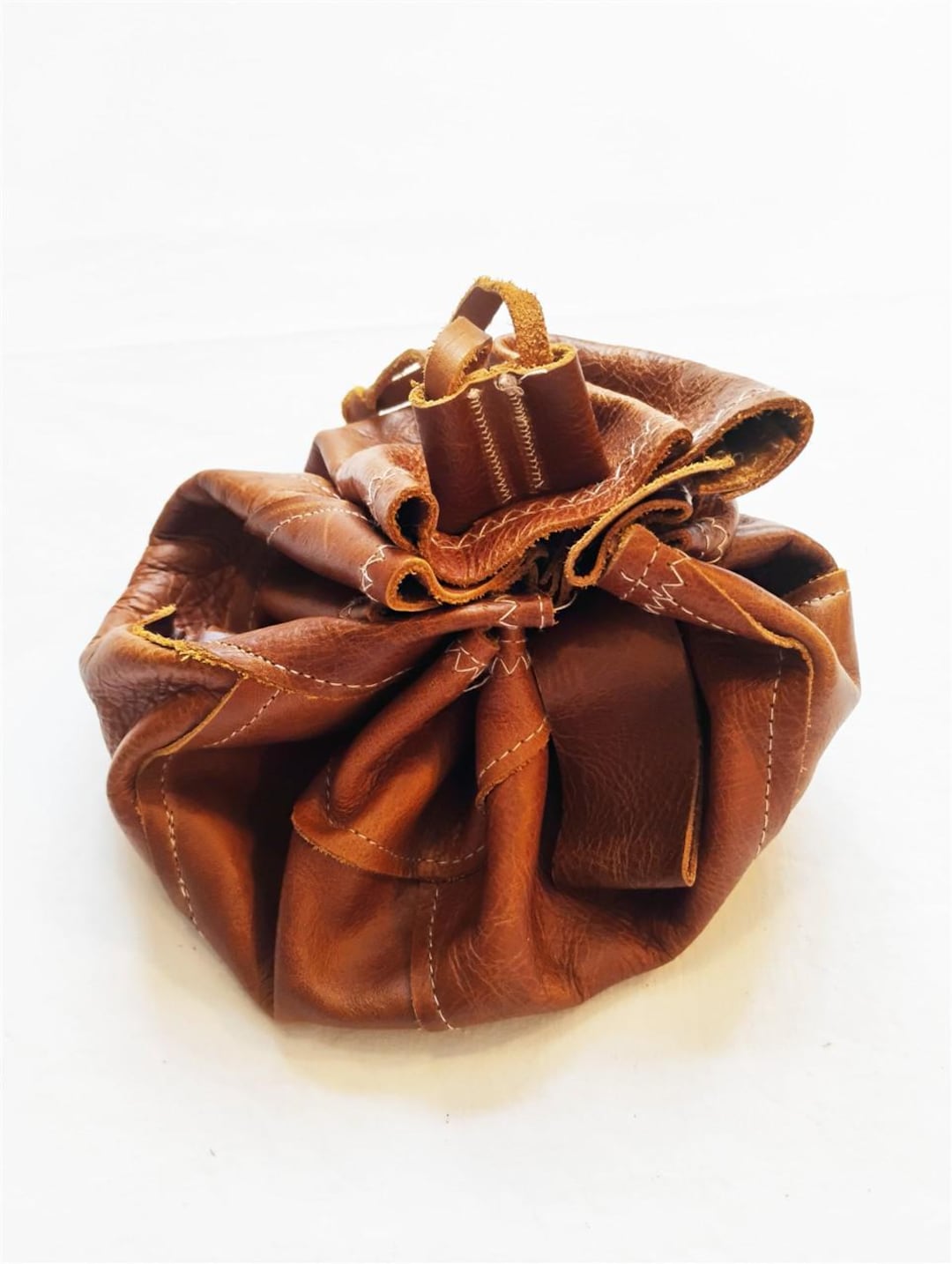 Handmade Leather Pouch | Medieval Coin Purse | Belt Pouch for Dice ...
