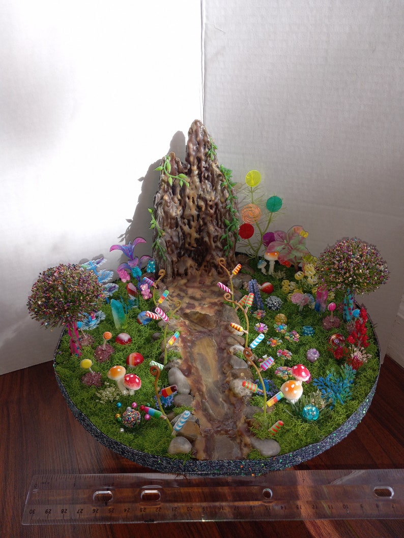 Willy Wonka Chocolate River Factory Land Candy Sweets Miniature ...