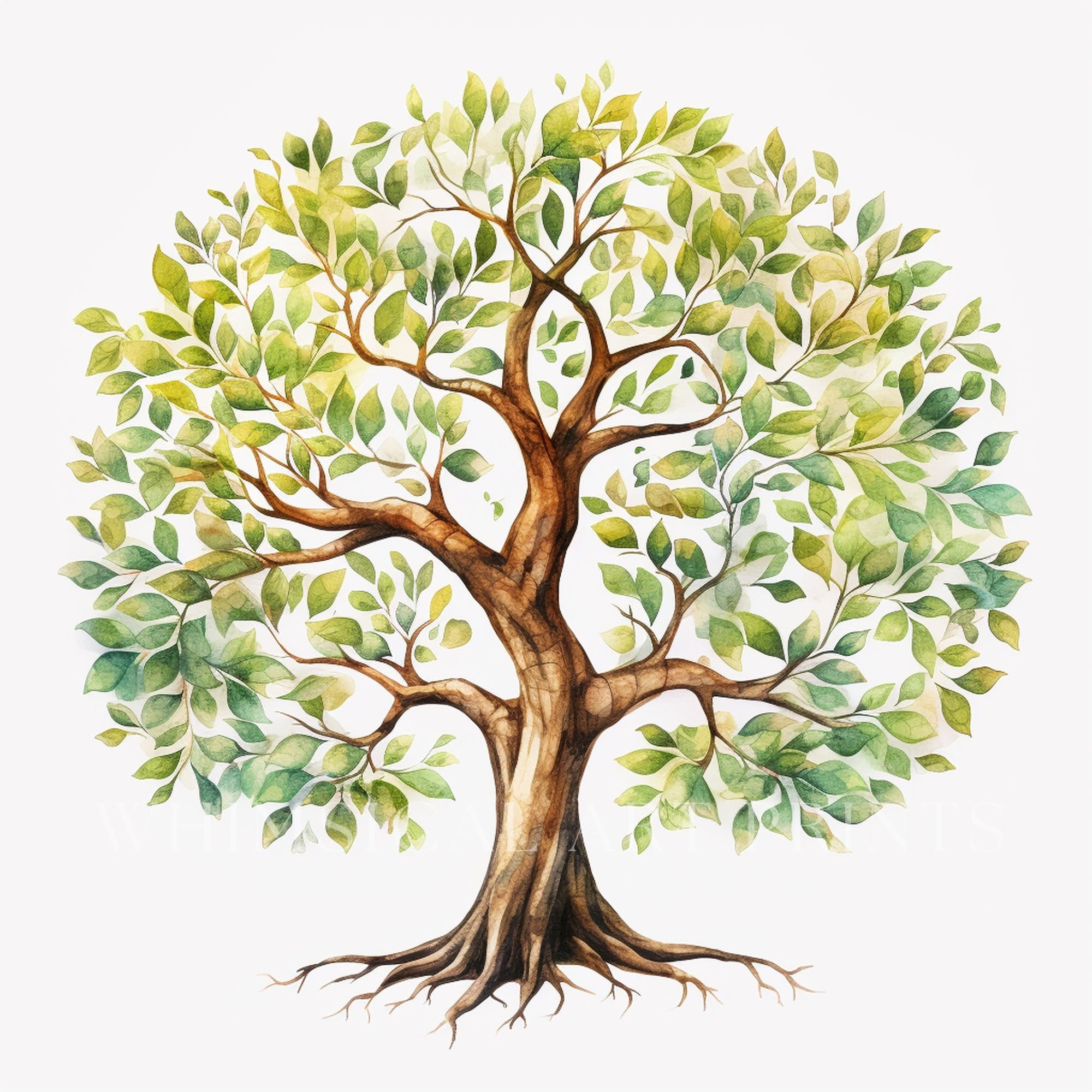 Mystical Old Tree Clipart, Intricate Tree Designs, Mystical Tree ...