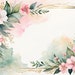 Watercolor Floral Digital Paper Pack: Sage Green & Pink (10 Jpgs) - Etsy