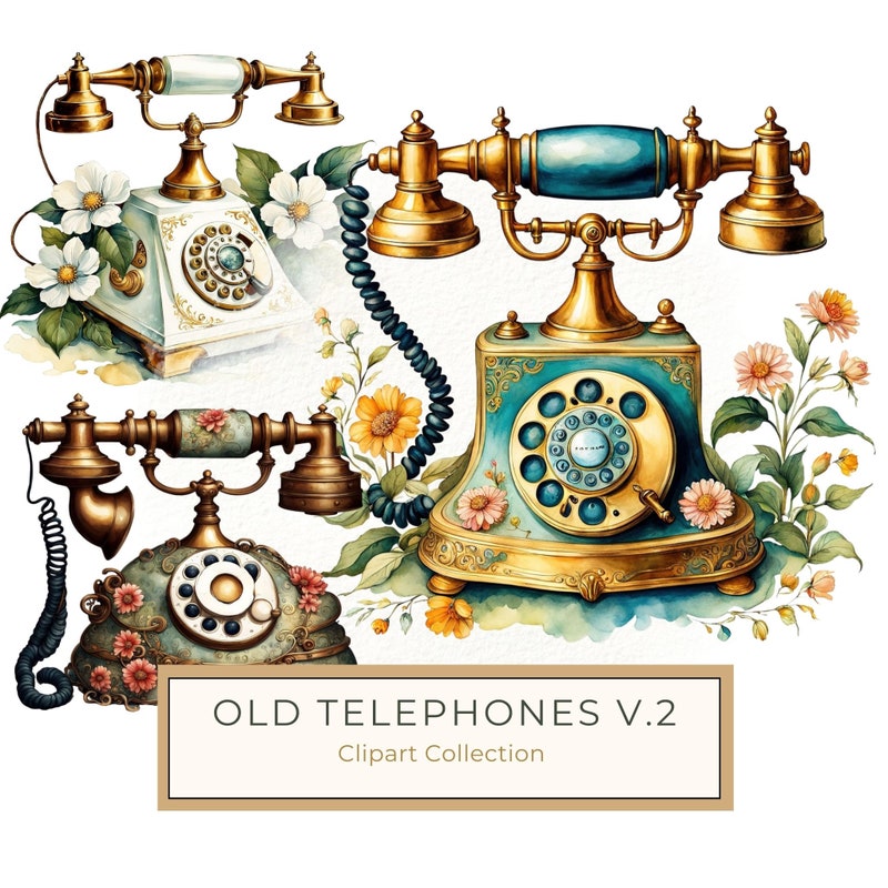 Vintage Telephone - Etsy