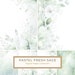 Sage Green Floral Watercolor Digital Paper: Scrapbook Backgrounds ...