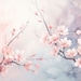 Sakura, Cherry Blossoms Digital Paper, Background Graphics, Watercolor ...