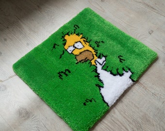 Homer Simpson Rug - Etsy UK