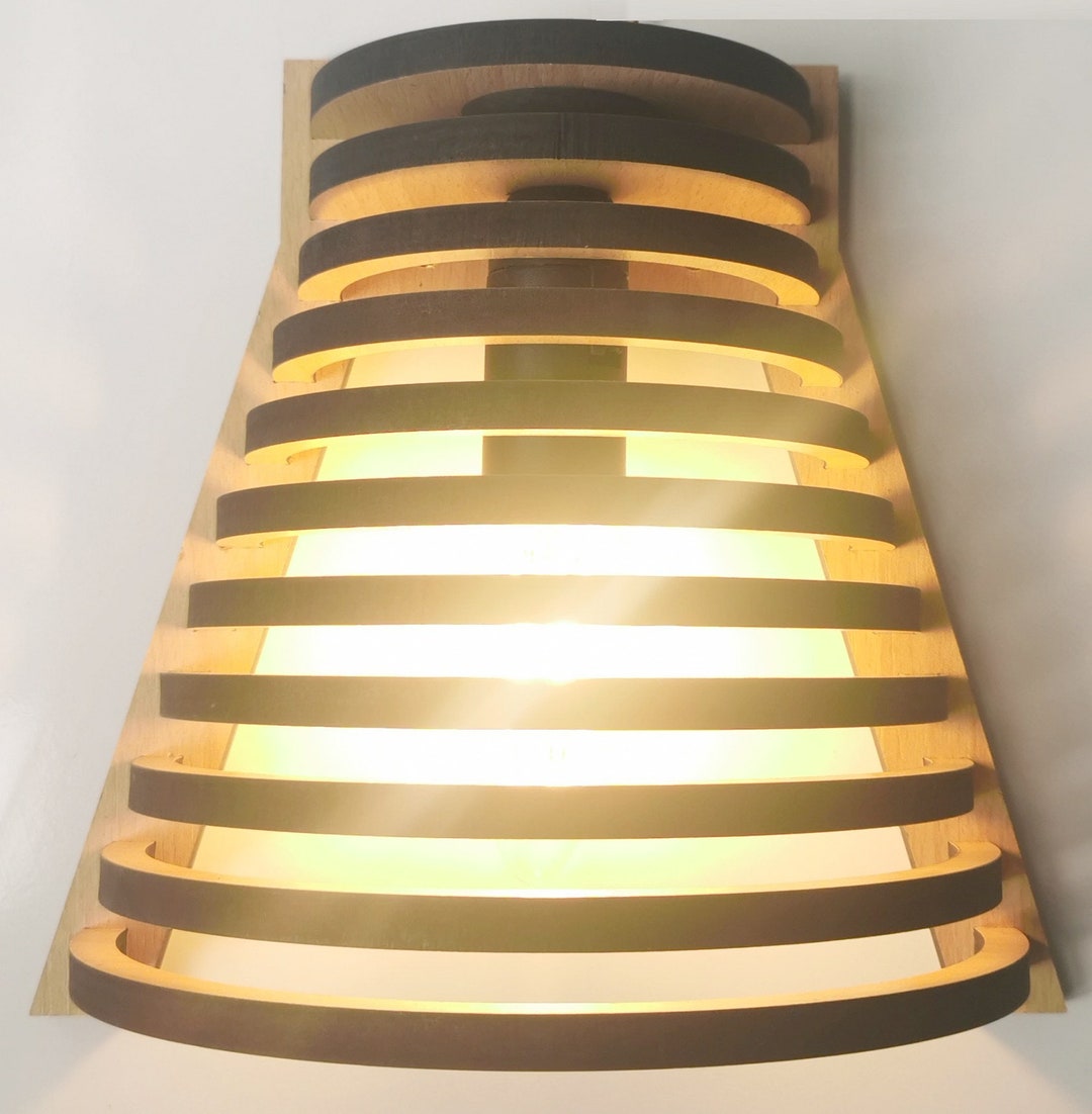 Wooden Wall Light Wooden Wall Lamp Living Room Wall Lamp Bedside Wall Lamp Wood Sconce - Etsy