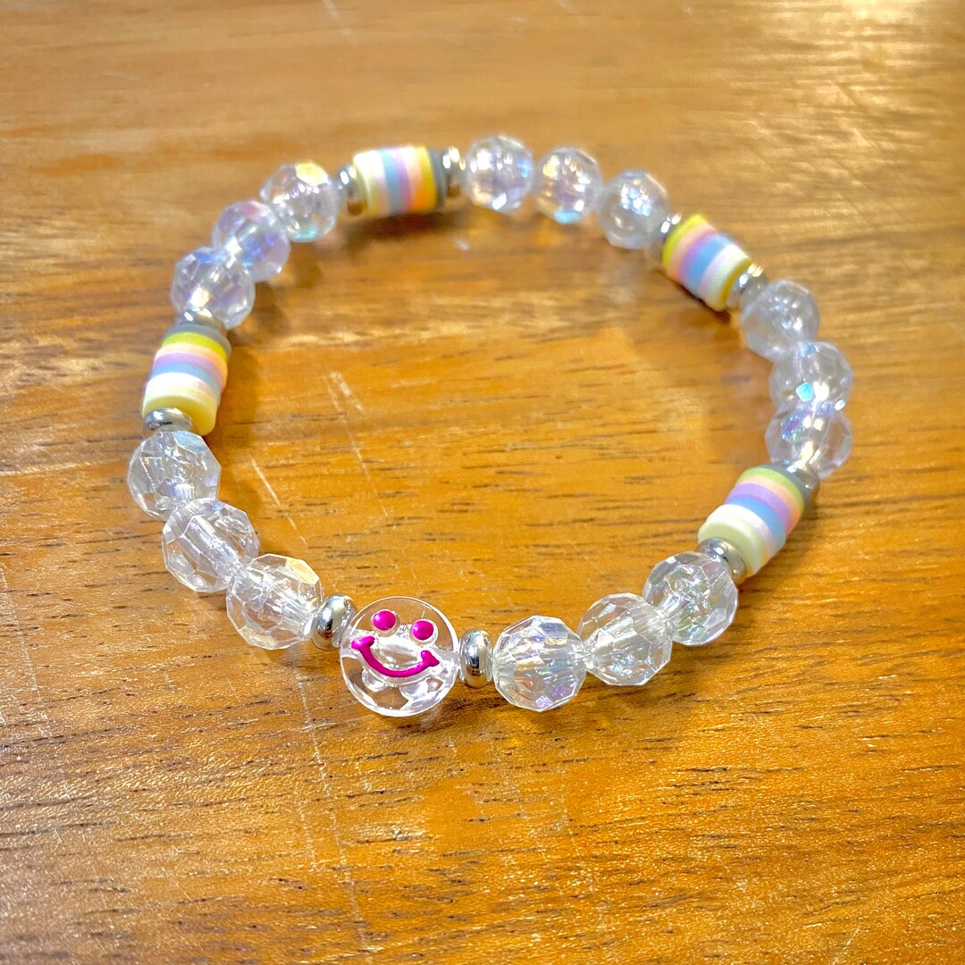 Smiley Face Bracelet - Etsy