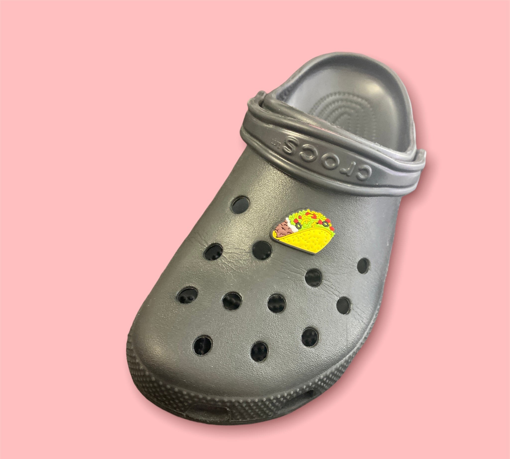 Taco Croc Charm - Etsy
