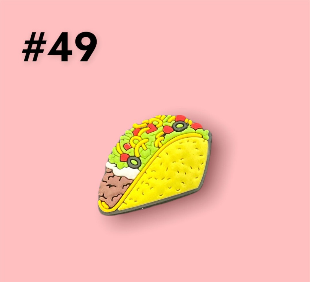 Taco Croc Charm - Etsy