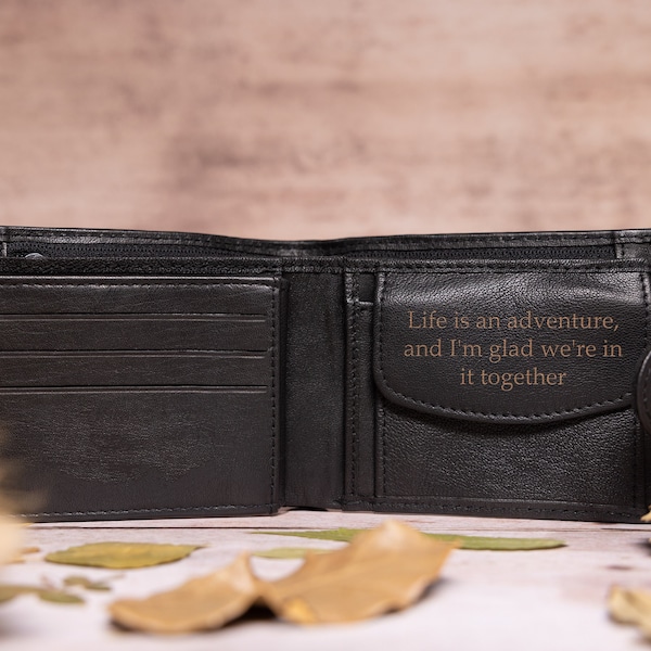 Personalised Men Wallets - Etsy UK