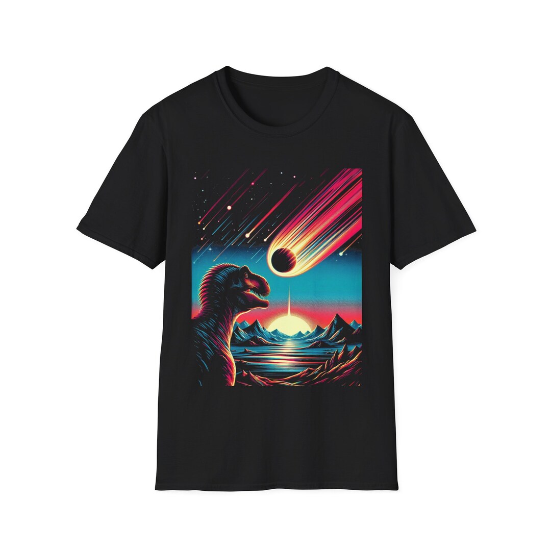 Dinosaur Extinction T-shirt - Etsy