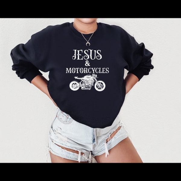Biker Jesus Shirt - Etsy