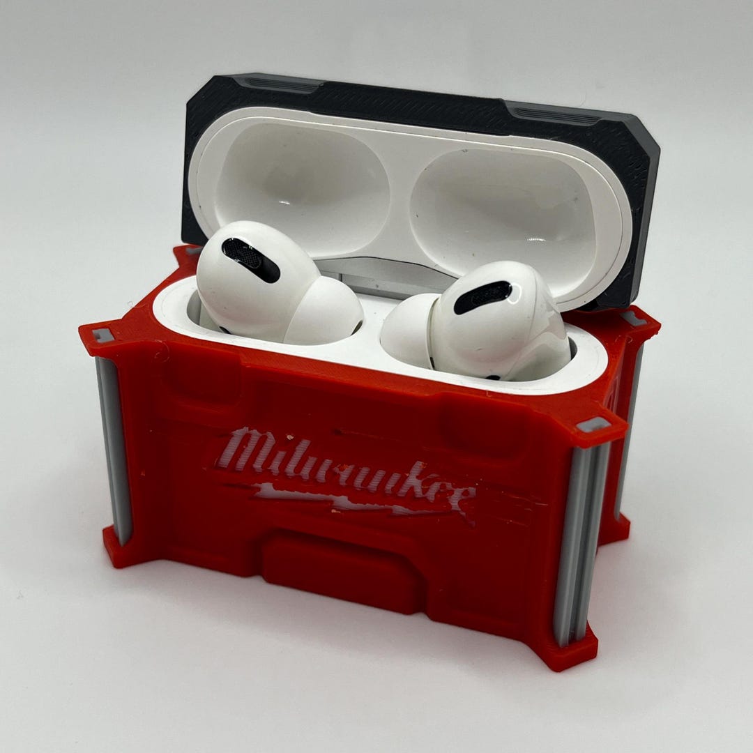 3D Printed Milwaukee Inspired Packout AirPod Case Iphone, Airpods ...