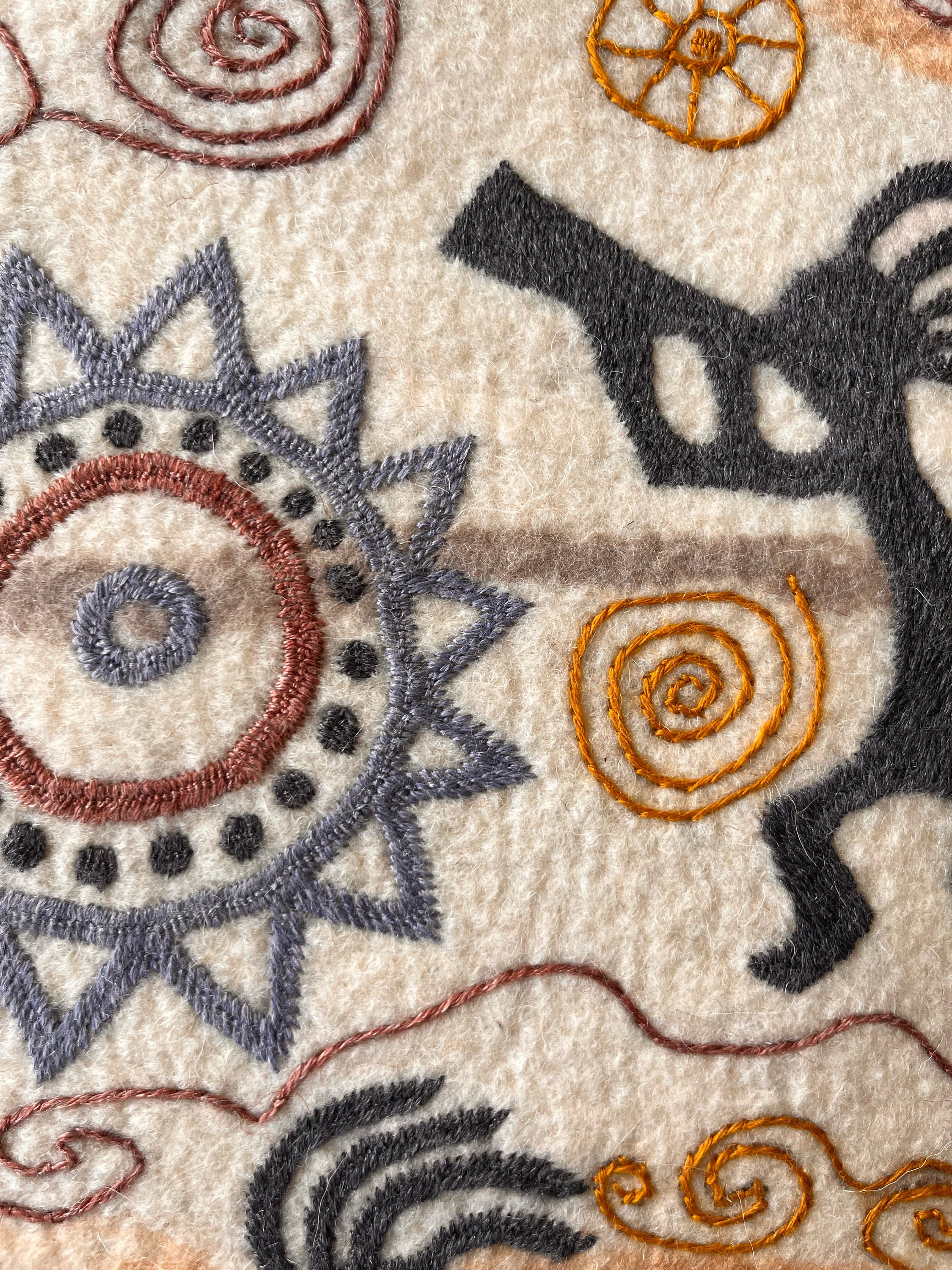 Handmade Felt Panel Wall Decor - Etsy