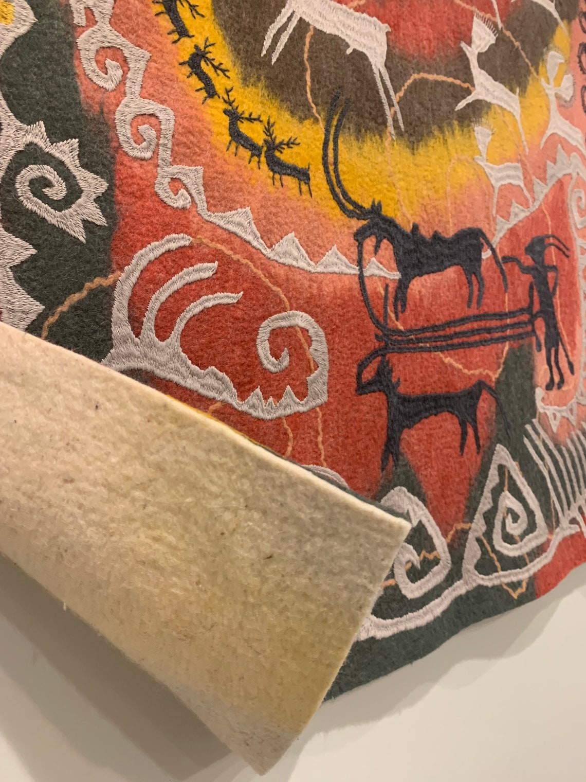 Handmade Felt Panel Wall Decor - Etsy