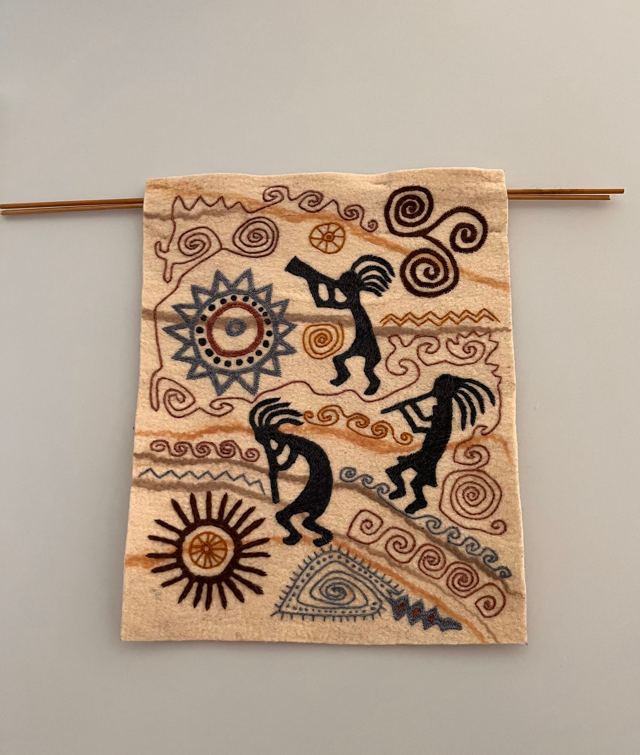 Handmade Felt Panel Wall Decor - Etsy