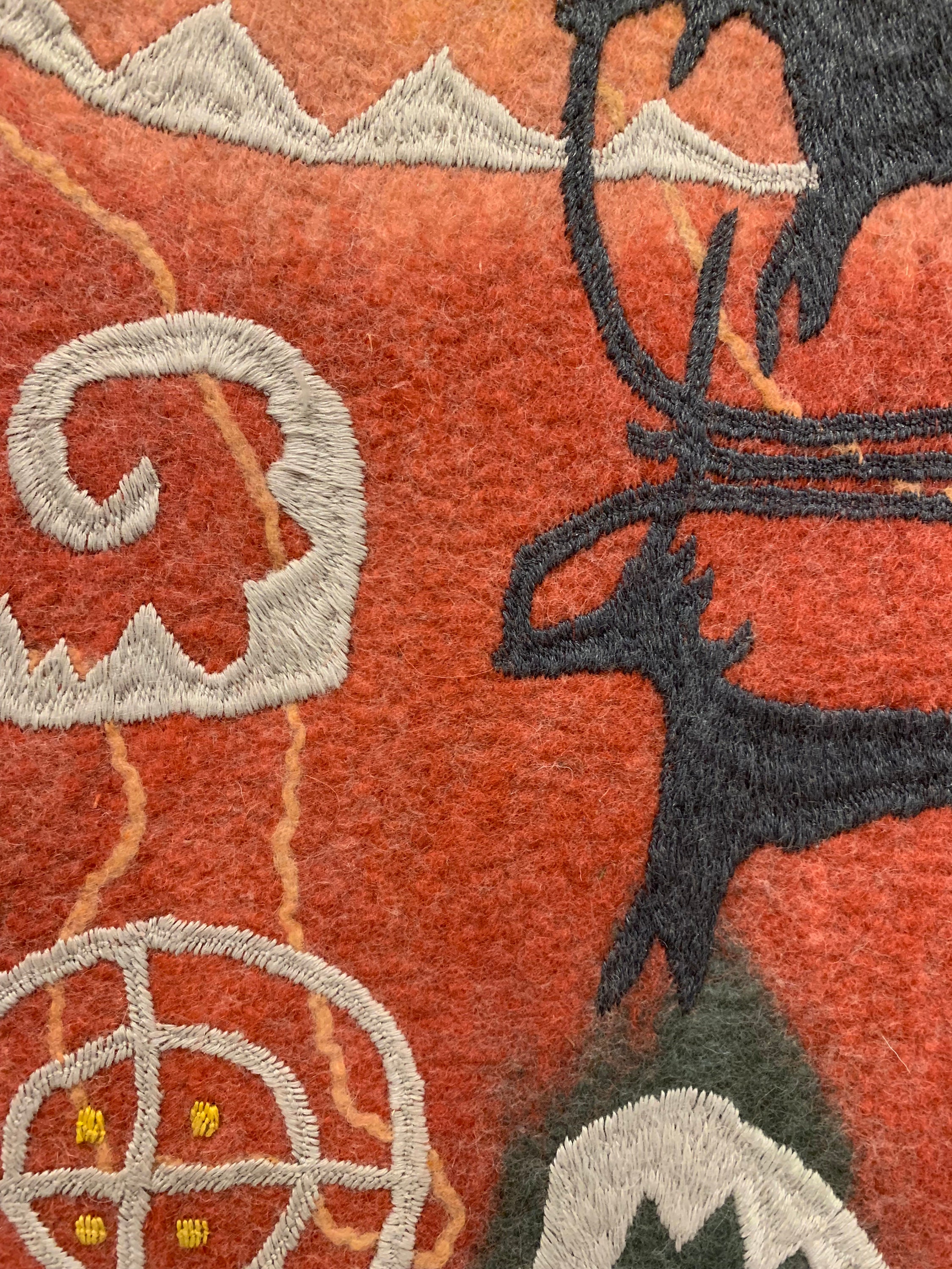 Handmade Felt Panel Wall Decor - Etsy