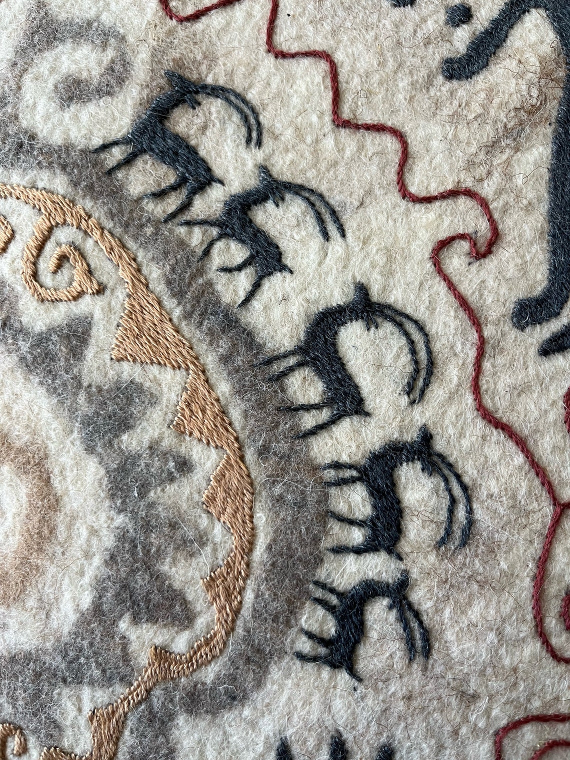 Handmade Felt Panel Wall Decor - Etsy