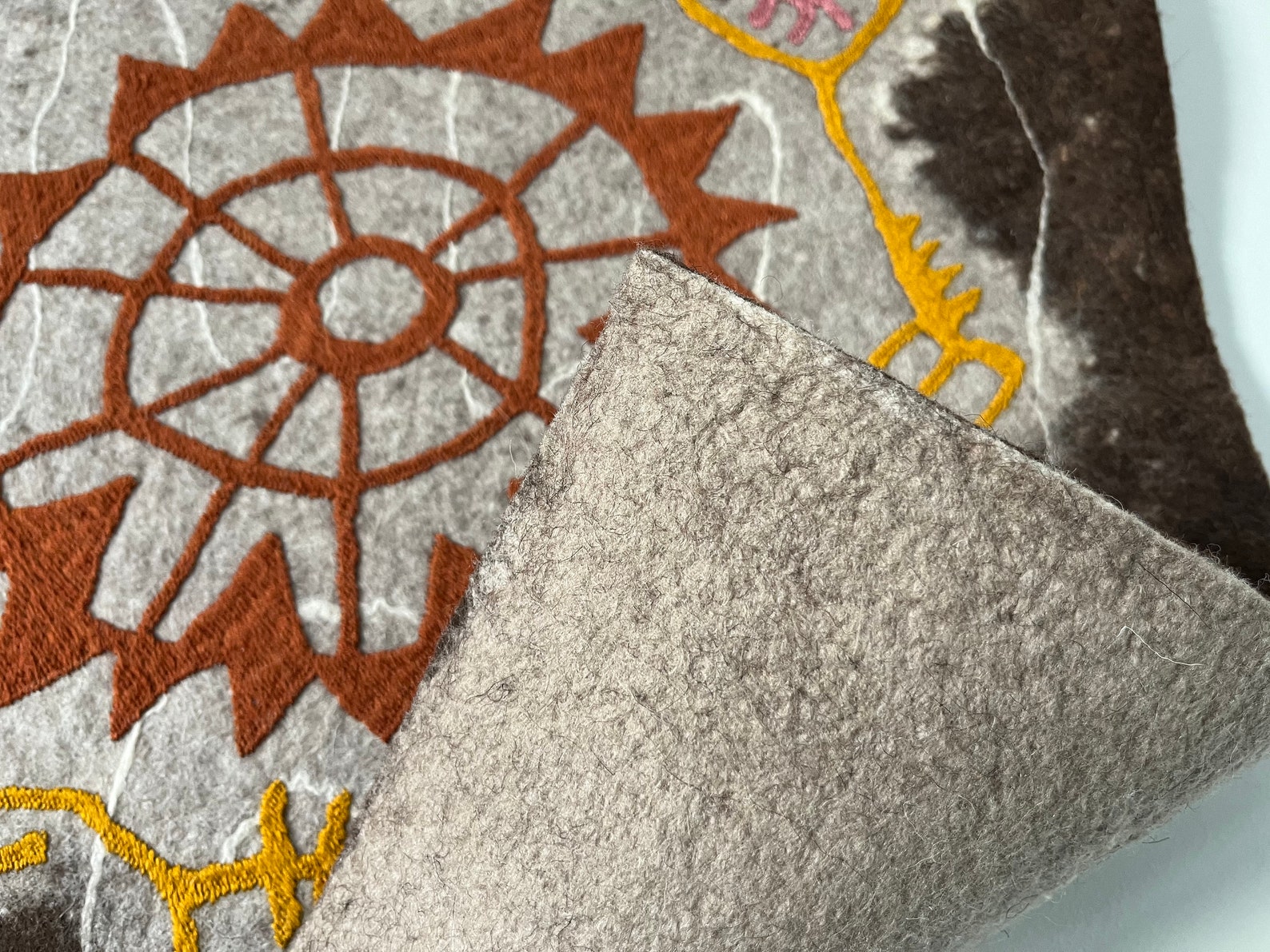 Handmade Felt Panel Wall Decor - Etsy