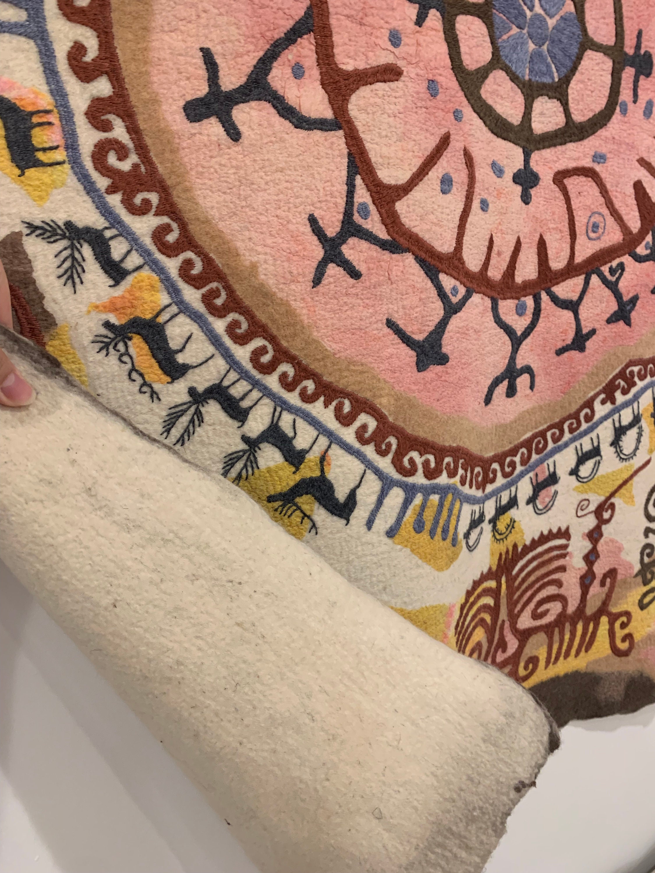 Handmade Felt Panel Wall Decor - Etsy