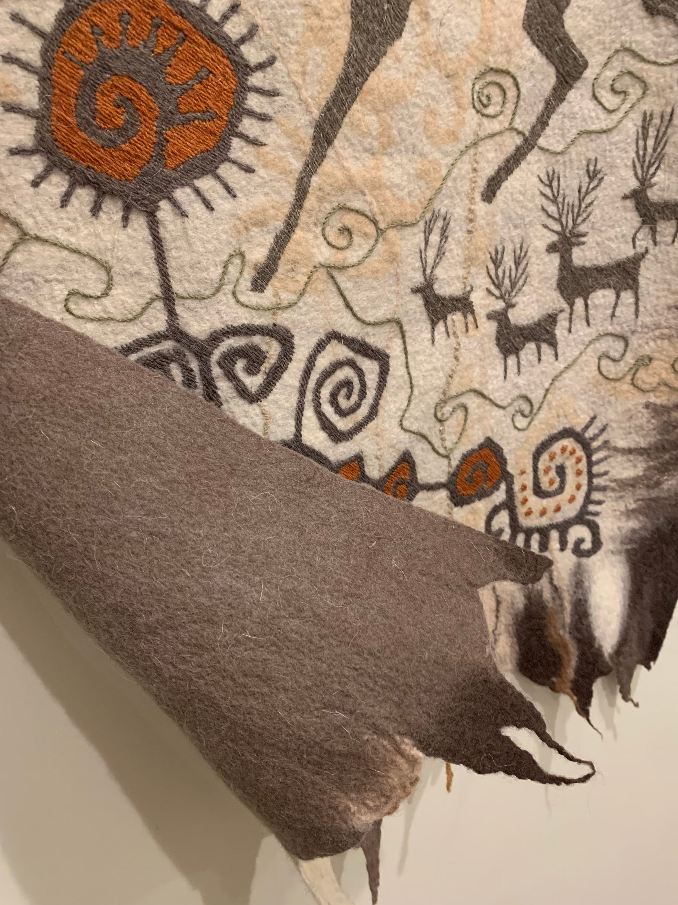 Handmade Felt Panel Wall Decor - Etsy