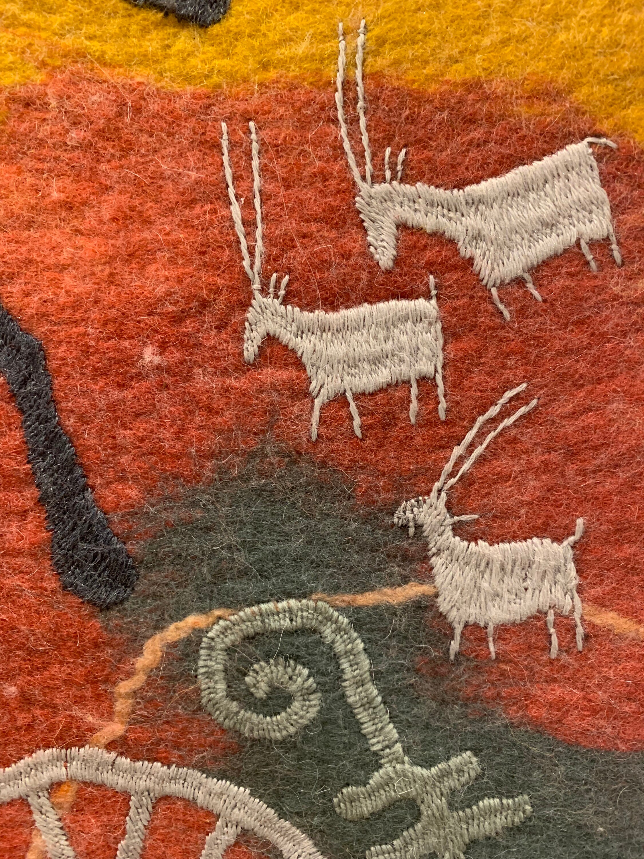 Handmade Felt Panel Wall Decor - Etsy