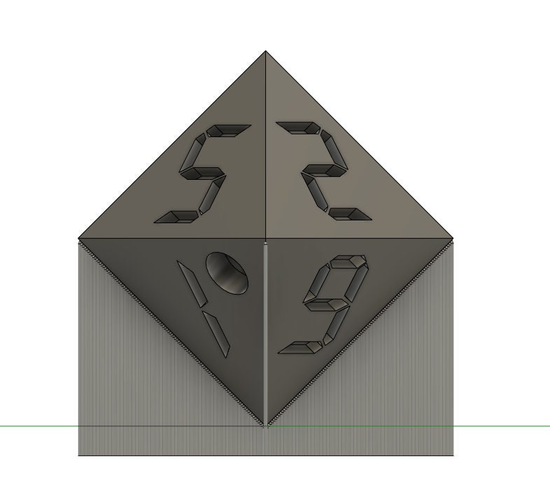 Sharp Edge Dice Set | Ready to Print Pre-supported Master Dice .stl ...