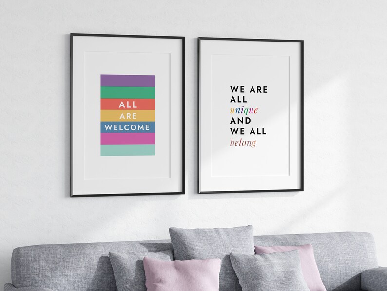 15 Diversity Poster Classroom Equality School Counseling Office Decor ...