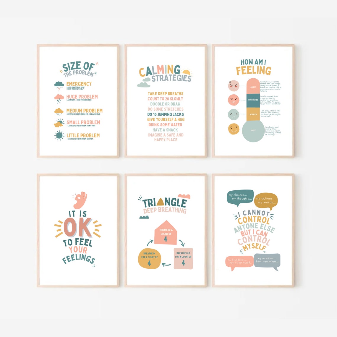 22 Calming Corner Strategies Poster Calm Down Posters Printable Coping ...
