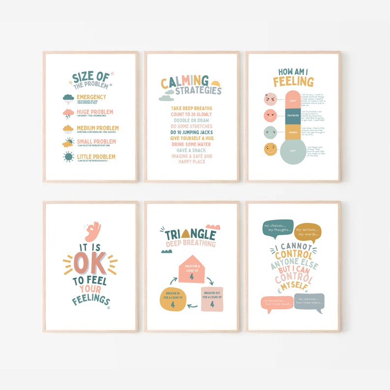 22 Calming Corner Strategies Poster Calm Down Posters Printable Coping ...