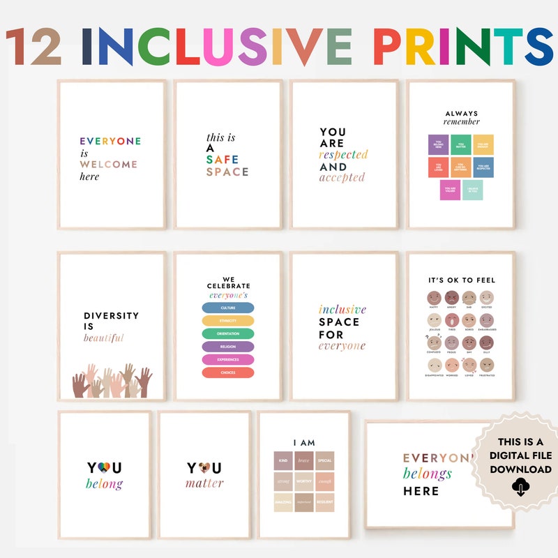 Inclusive Classroom Decor - Etsy