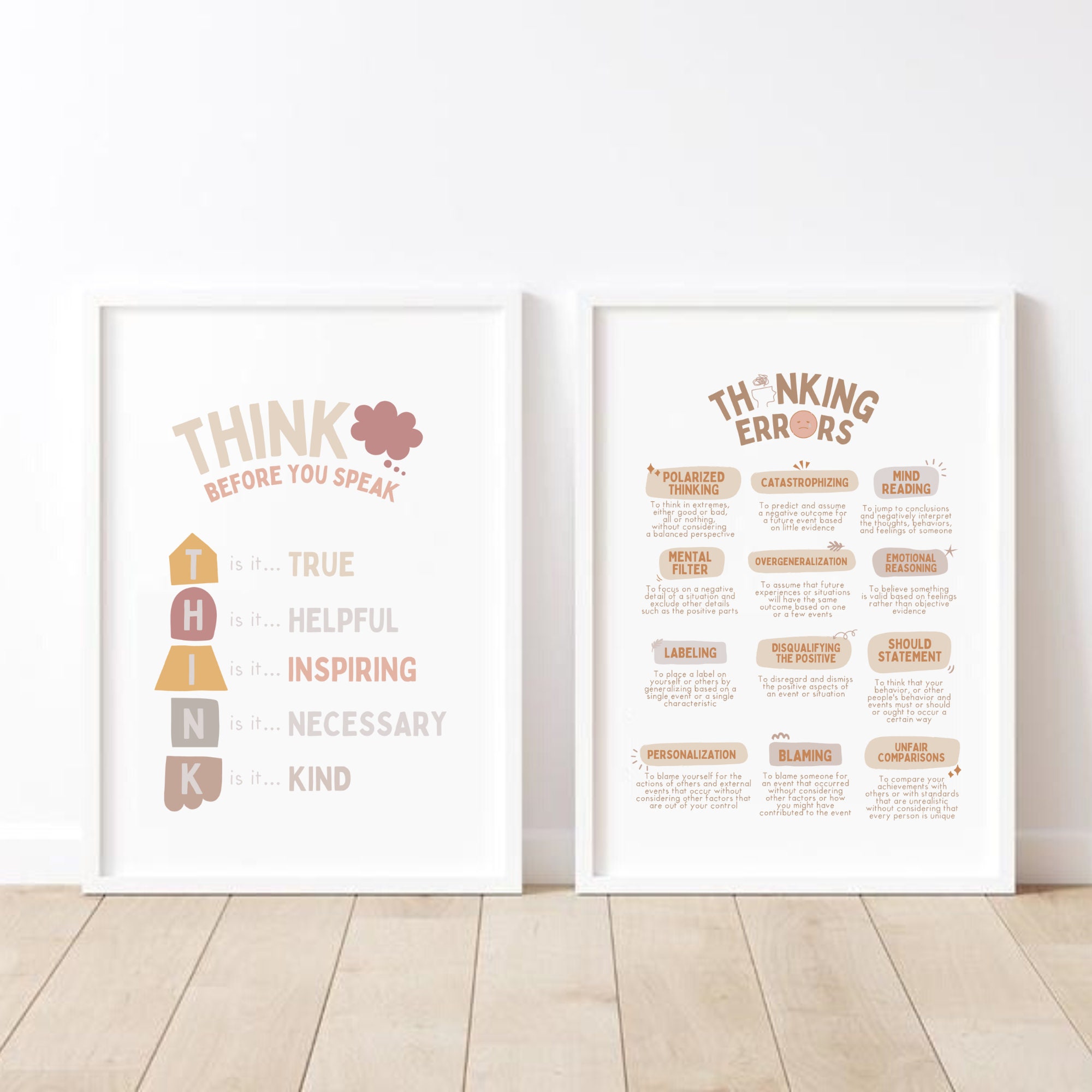 20 Boho Social Worker Office Decor Poster School Psychologist Wall Art ...