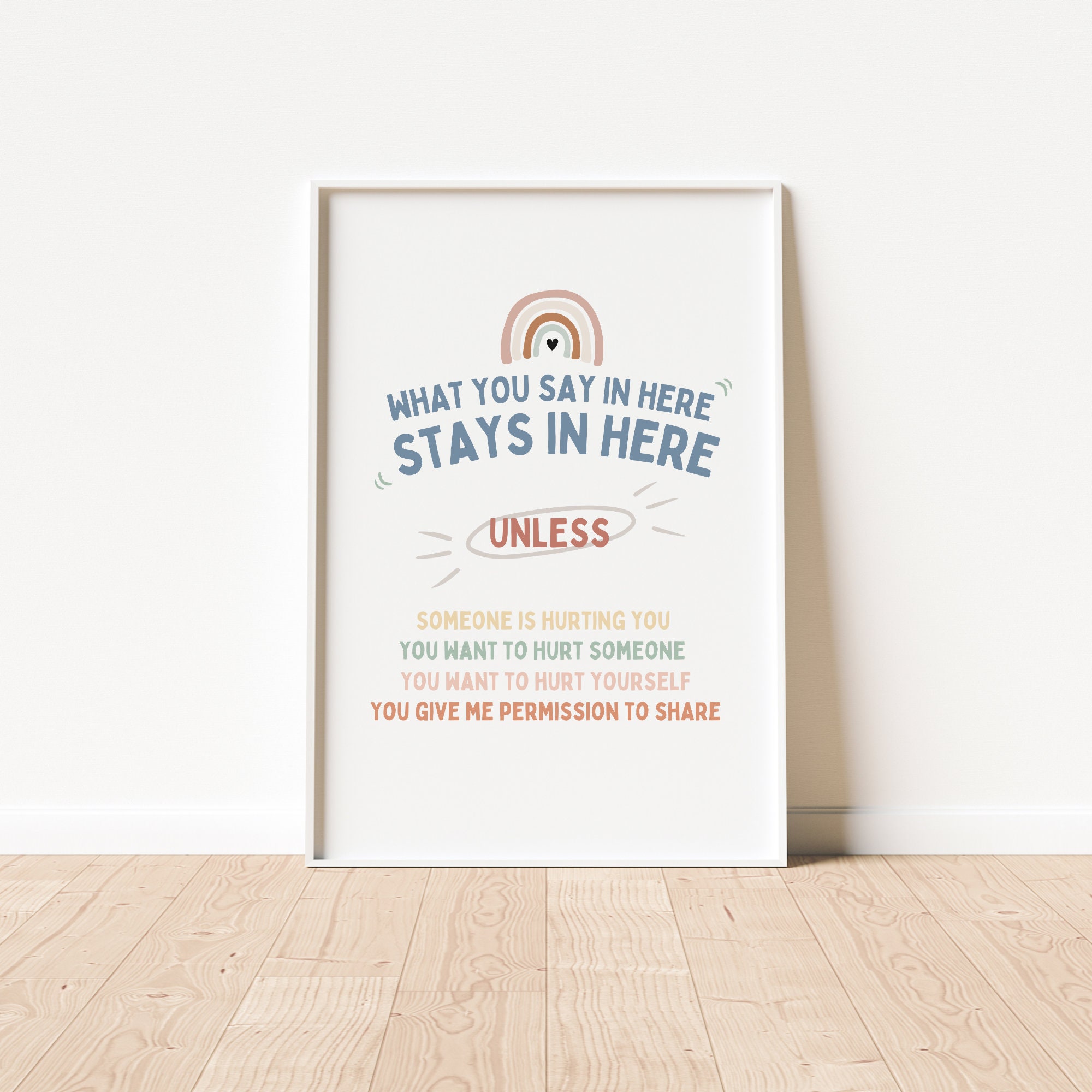 Confidentiality Counseling Office Decor Sign Social Work School ...