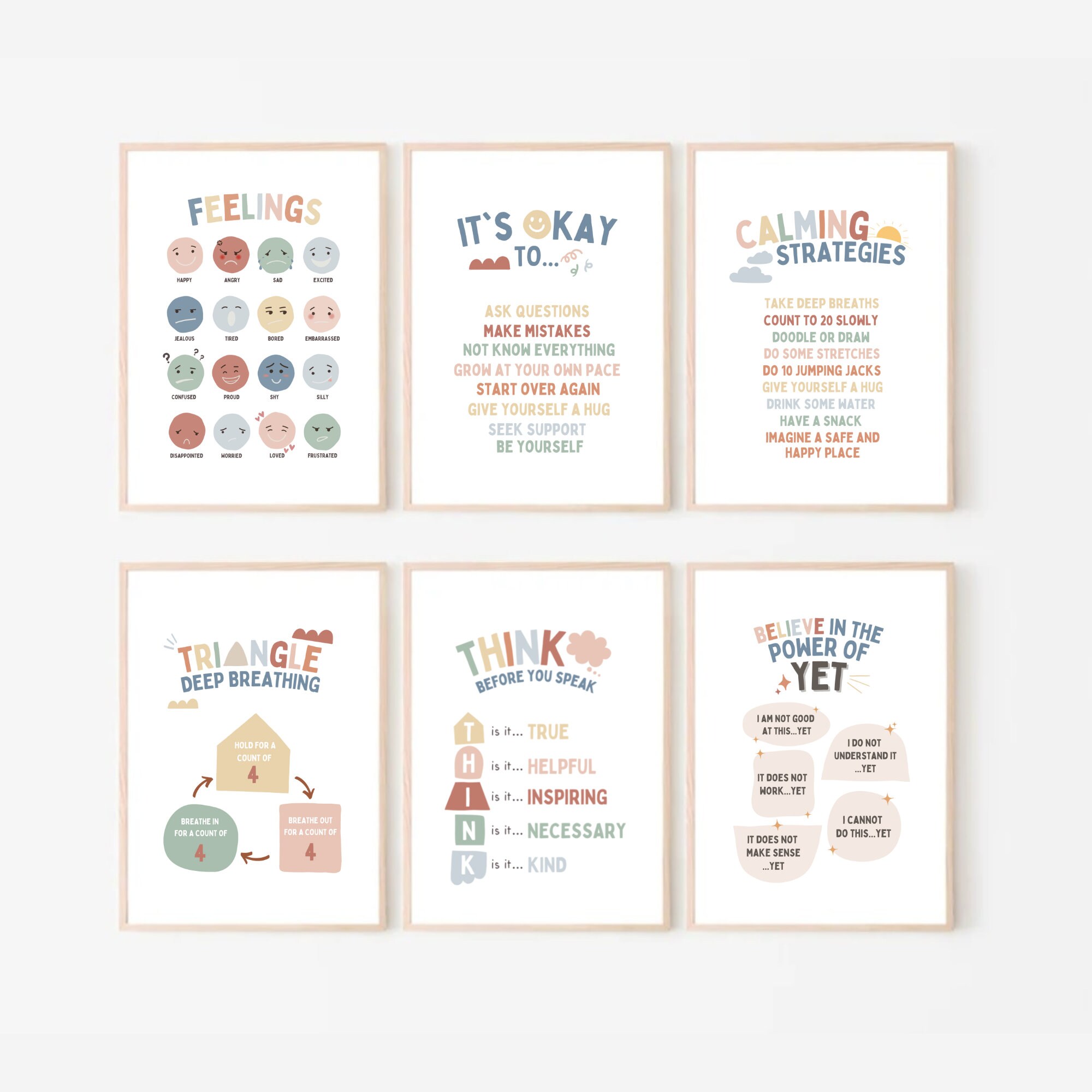 20 Social Worker Office Decor Poster School Psychologist Wall Art Work ...