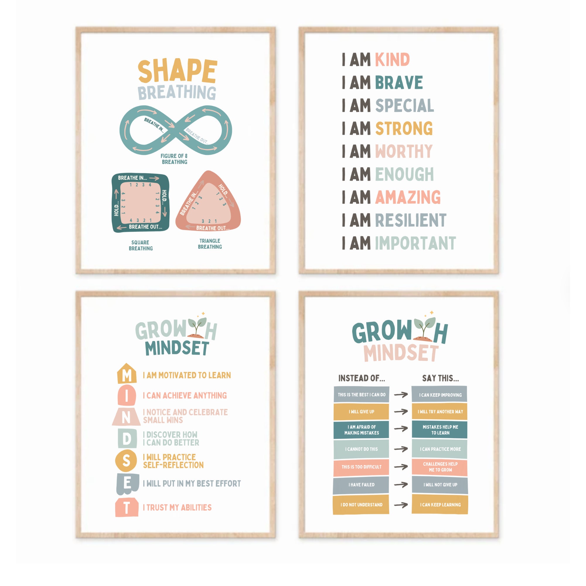 22 Calming Corner Strategies Poster Calm Down Posters Printable Coping ...