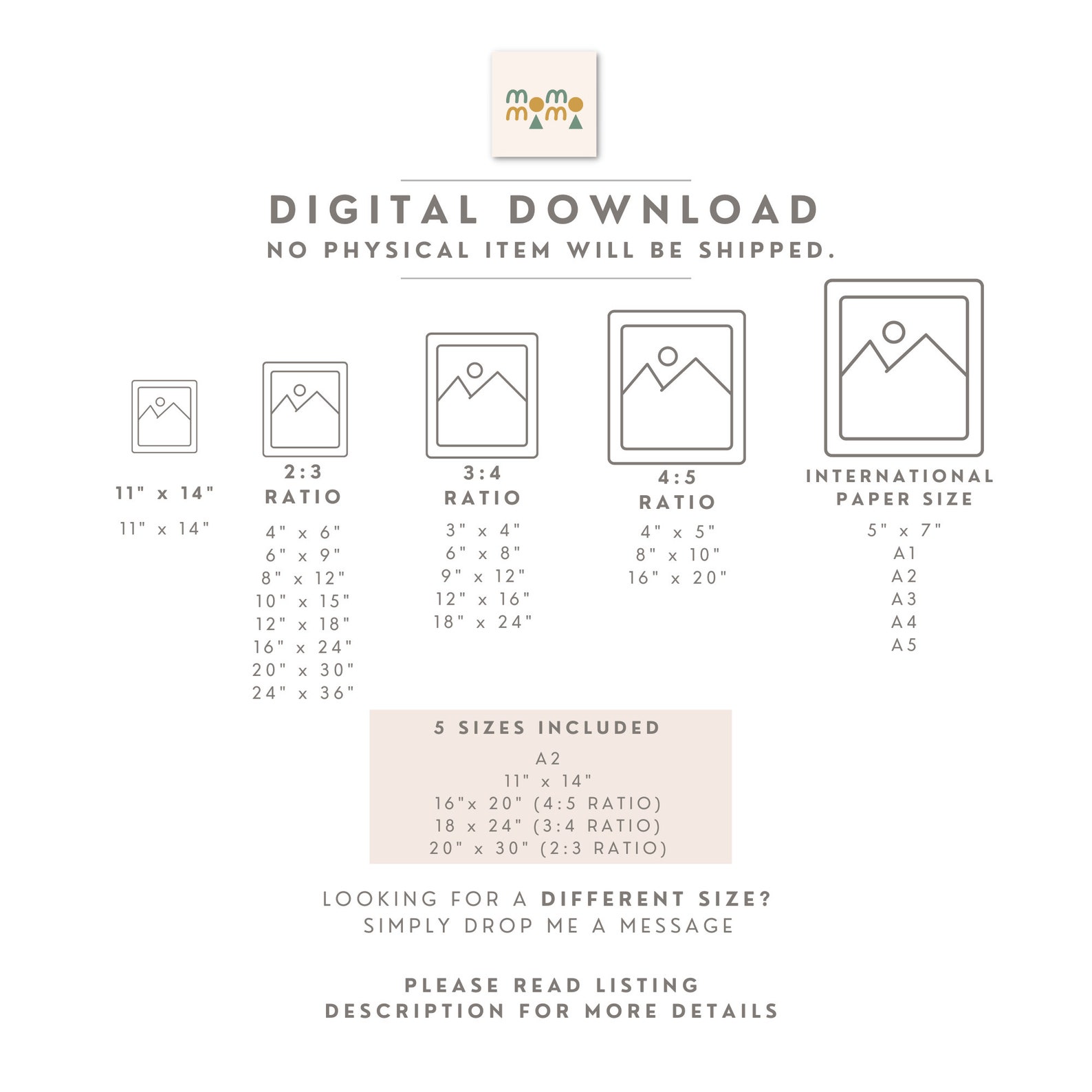 Set of 30 Boho Calm Down Corner Posters Sign Kit Calming Decor Print ...