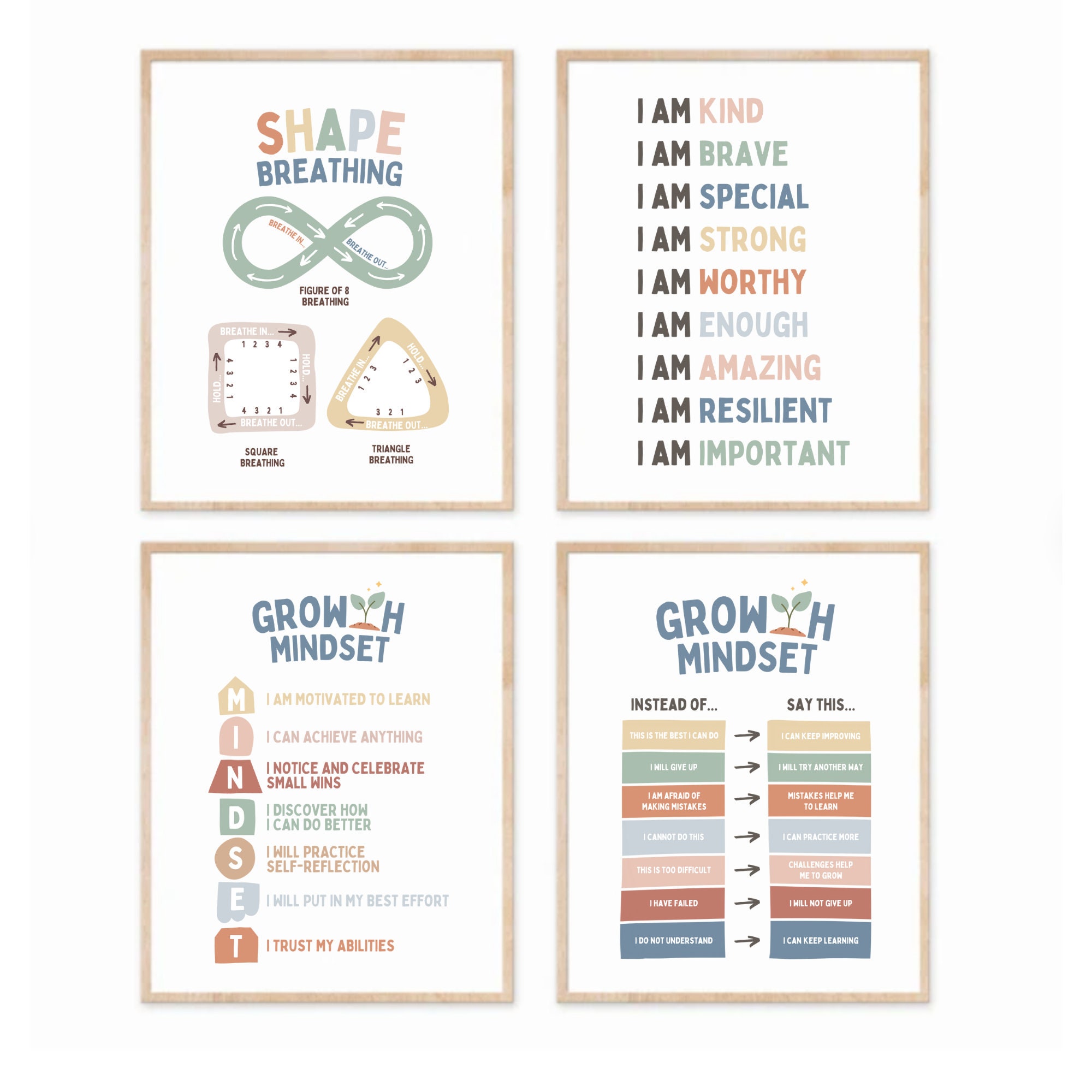 22 Calming Corner Strategies Poster Calm Down Posters Printable Coping ...