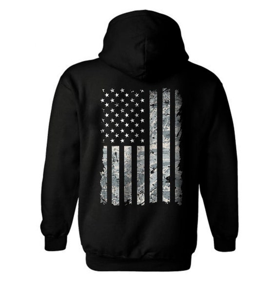 US Air Force Camouflage American Flag Hoodie US Air Force - Etsy