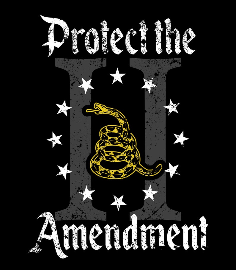 Protect the 2nd Amendment Don't Tread on Me T-shirt 2nd - Etsy