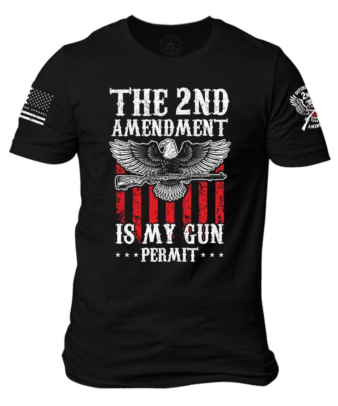 The 2nd Amendment is My Gun Permit T-shirt | 2nd Amendment | Protect ...