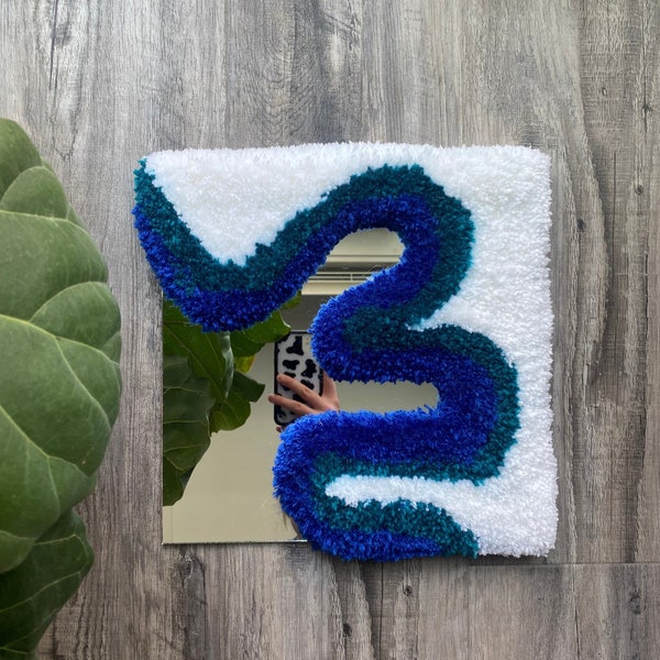 Tufted Mirror - Etsy