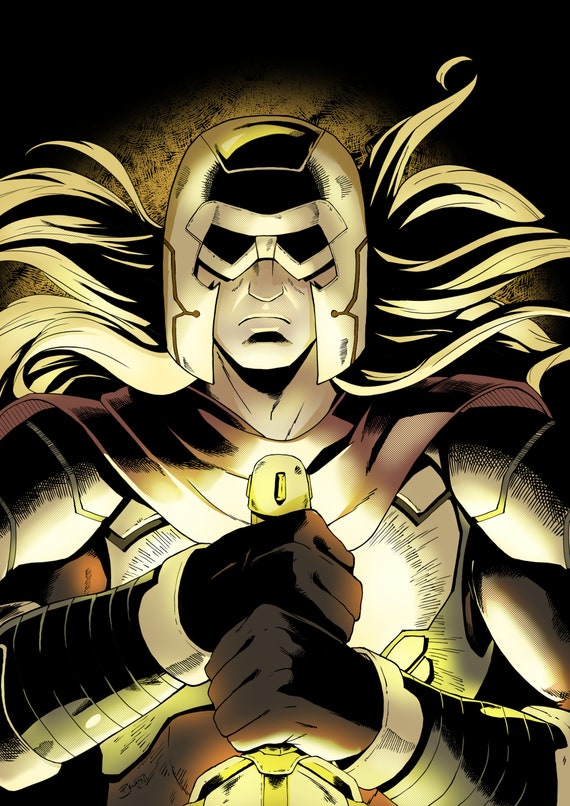 Kieros AKA Captain Gladiator the Secret Protectors | Etsy