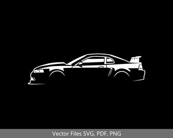 Ford Mustang Svg | Etsy