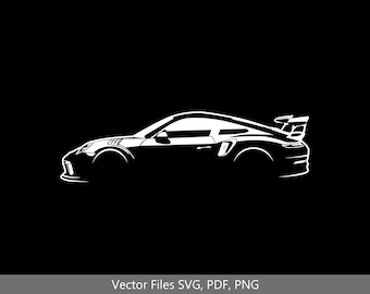 911 Gt3 Svg - Etsy Singapore