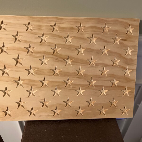 Wood Flag - Etsy