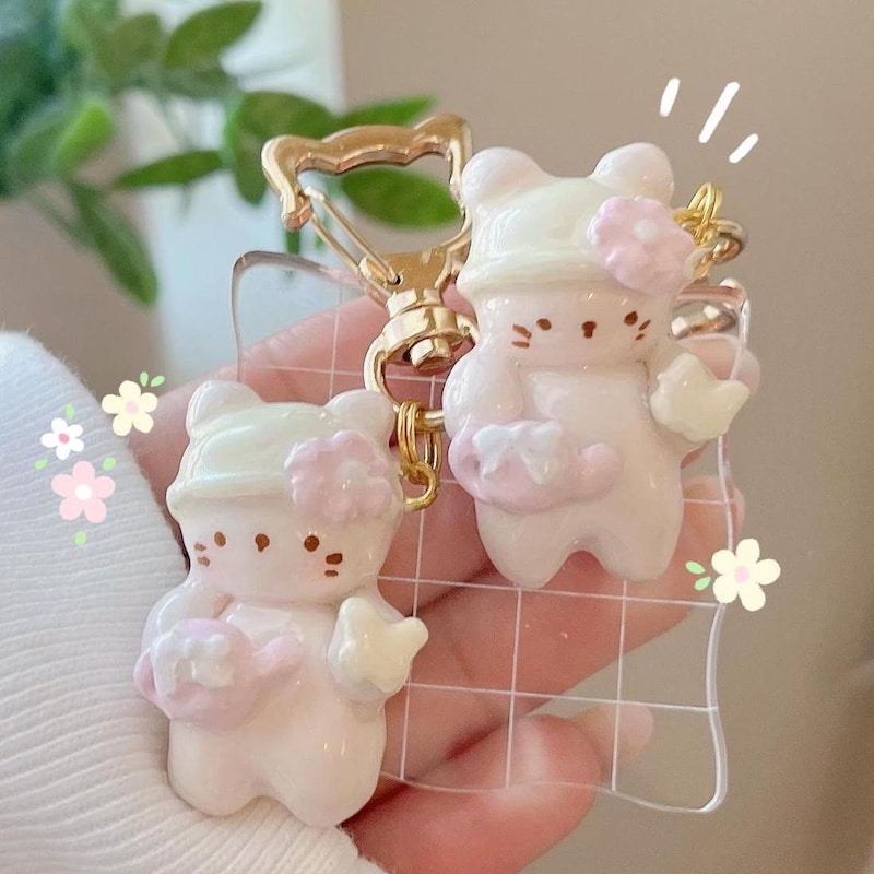 Polymer Clay Keychain - Etsy