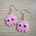 Pac-man Fuse Beads Earrings | Beads Earrings | Pac-man Earrings | Fuse ...