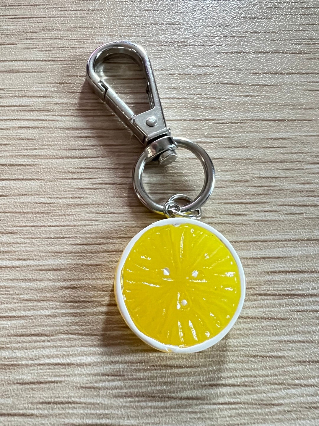 Lemon Keychain | Fruit Keychain | Keychain | Keychain Accessories - Etsy